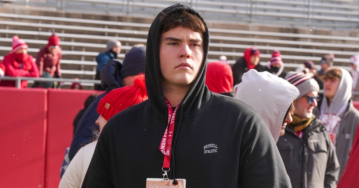 Top OL Target George Haseotes Returns to Wisconsin