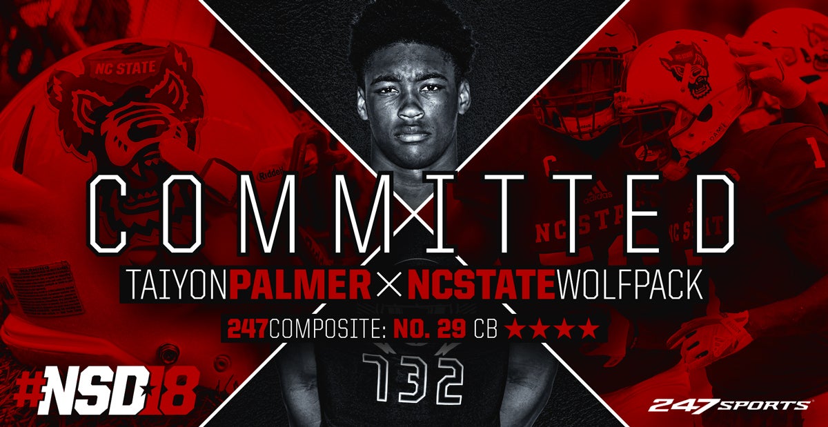 4-Star CB Taiyon Palmer Commits to NC State
