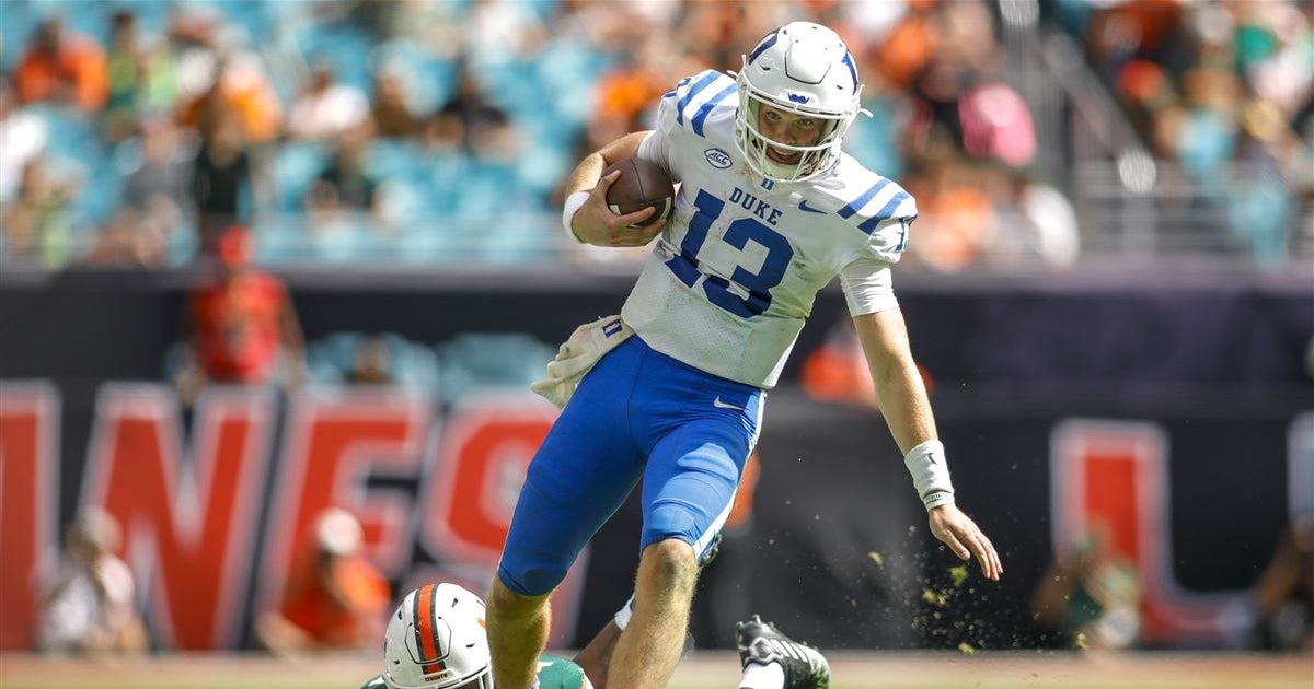 Riley Leonard posting one of best seasons for a QB in Duke program history