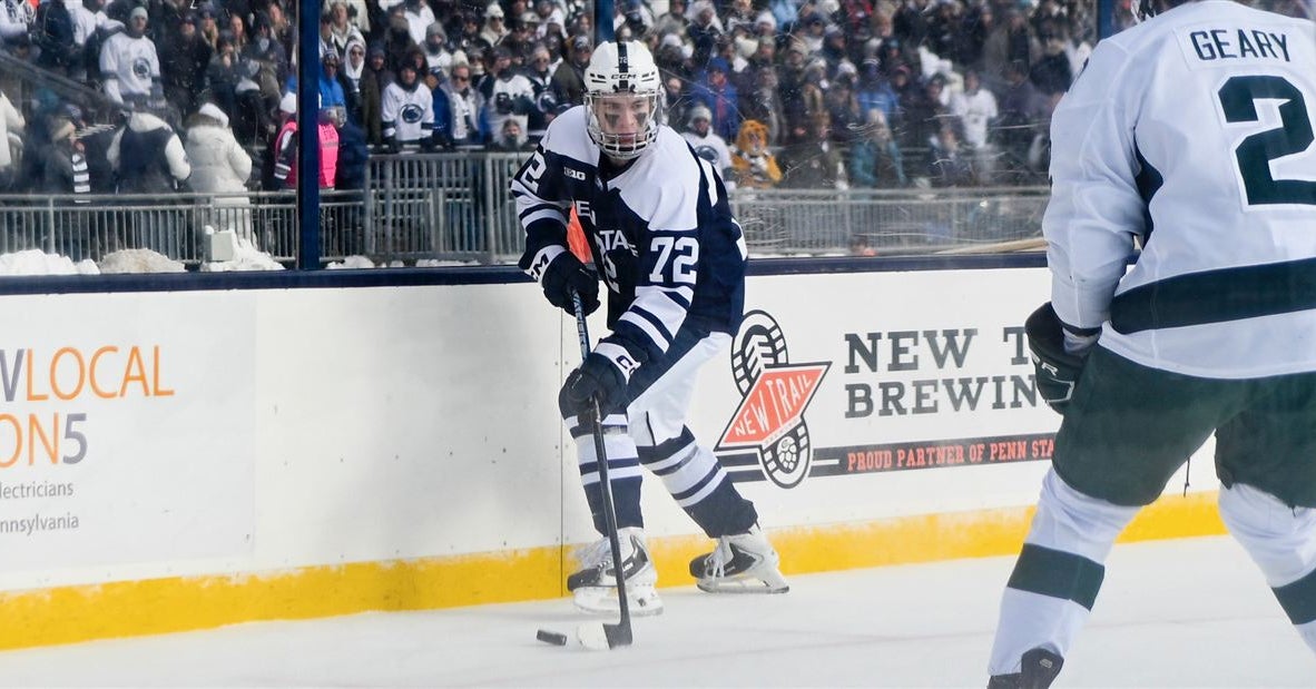 No. 5 Penn State hockey falls to No. 2 Michigan State, 5-4, in overtime ...