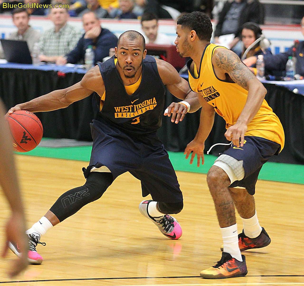 Photo Gallery I: WVU Hoops Gold-Blue Debut