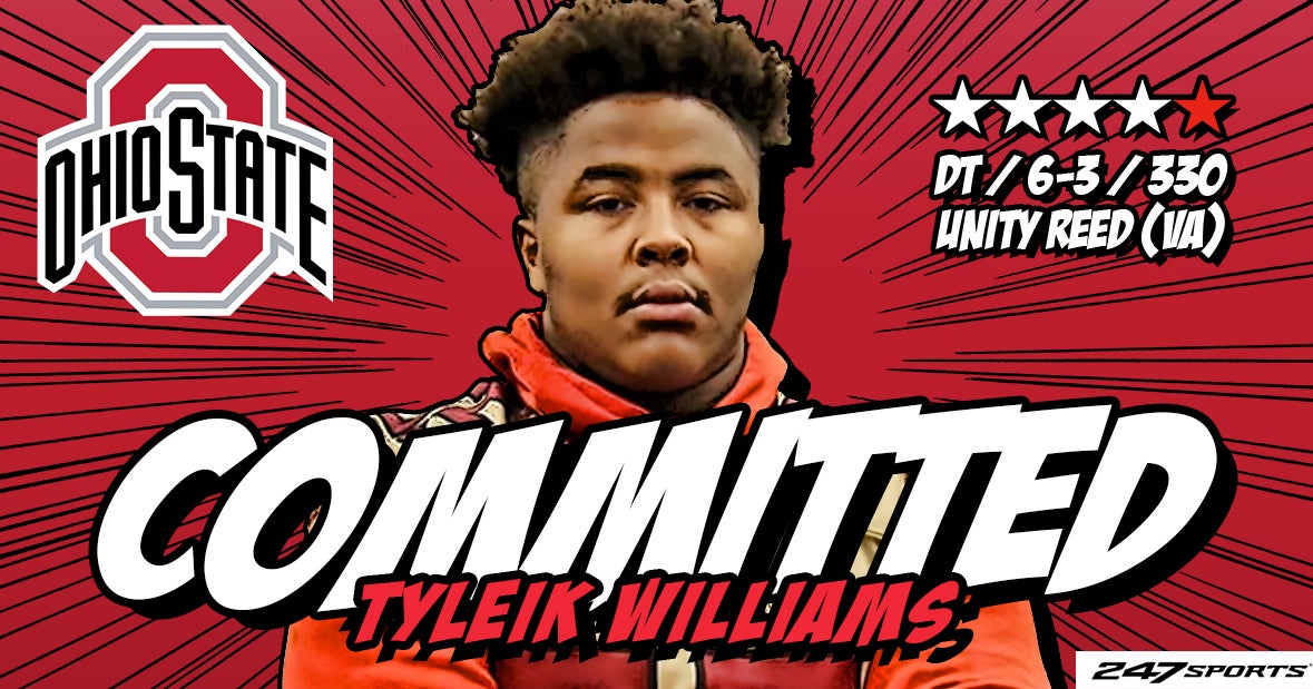 BREAKING: Top247 DT Tyleik Williams commits to Ohio State