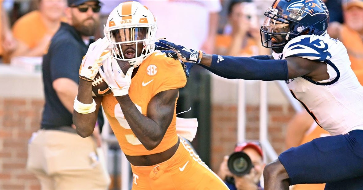 2024 NFL Draft: Tennessee WR Ramel Keyton signs with Raiders after ...