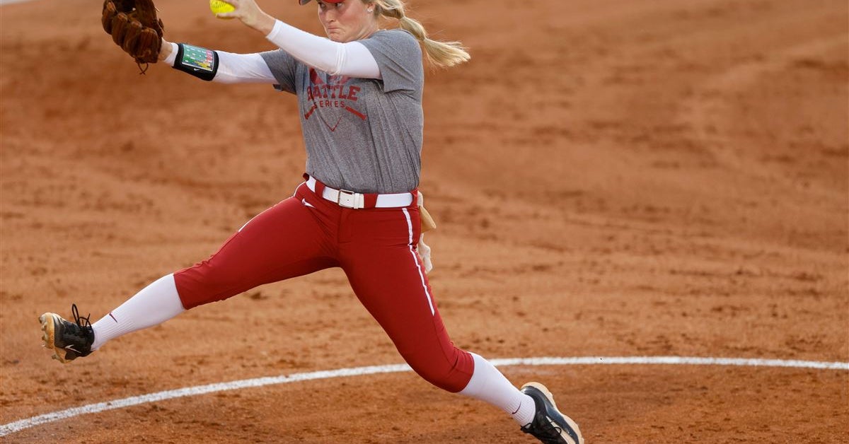 Pitcher Kelly Maxwell dominates in her OU debut, shutting down Duke