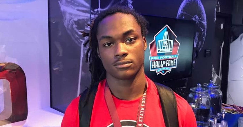 FSU commit Akeem Dent from the Pro Football Hall of Fame Academy