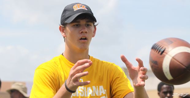 LSU hosting elite 2019 QB Grant Gunnell