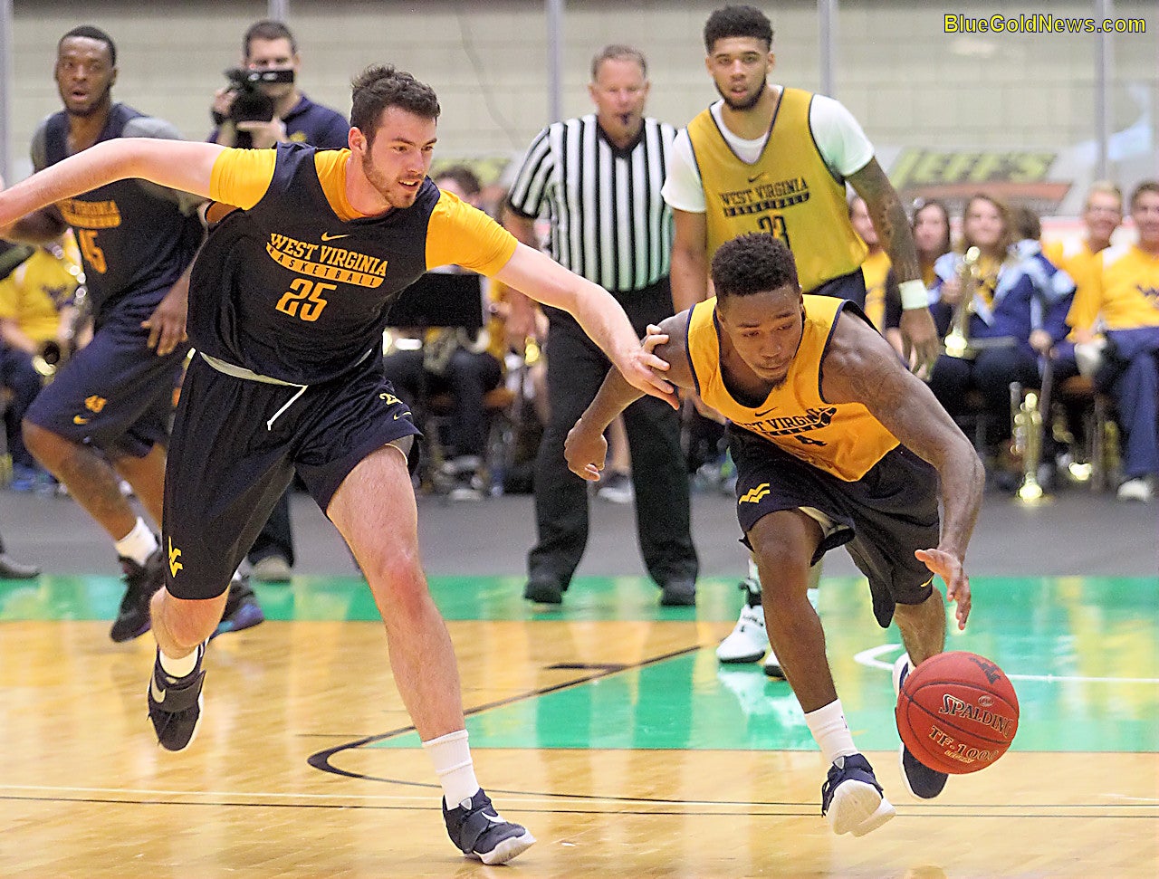 Photo Gallery I: WVU Hoops Gold-Blue Debut