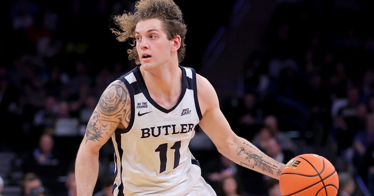 Iowa Basketball Transfer Portal Target: Butler guard Finley Bizjack