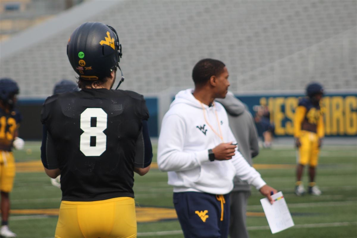Photos from WVU Football's first open spring practice