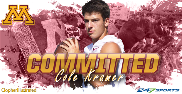 BREAKING: Gophers Land 2019 3-star QB Cole Kramer