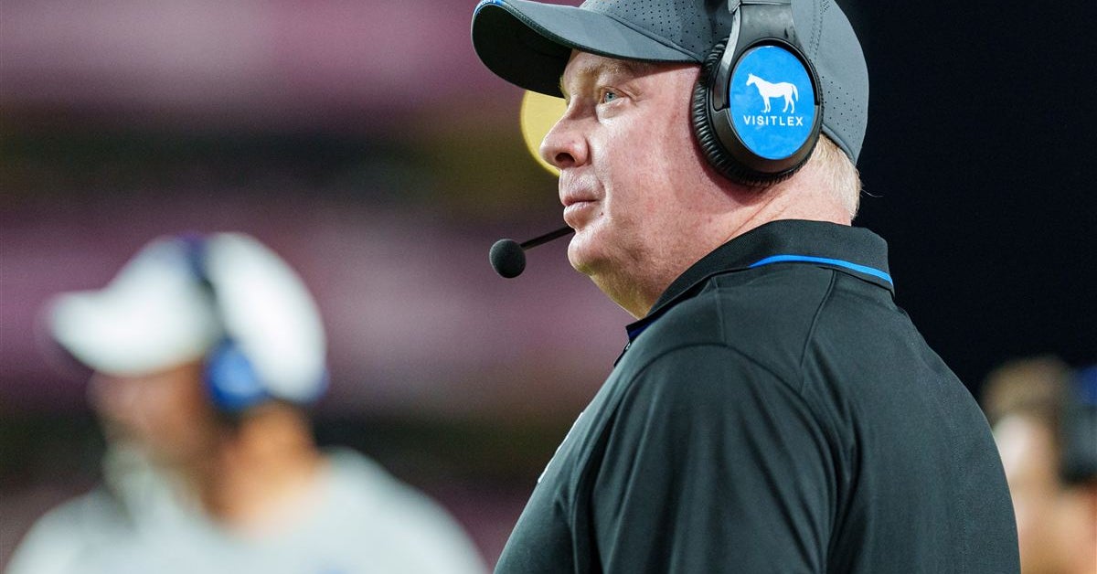 Q&A: Mark Stoops after Kentucky's 35-13 loss at South Carolina