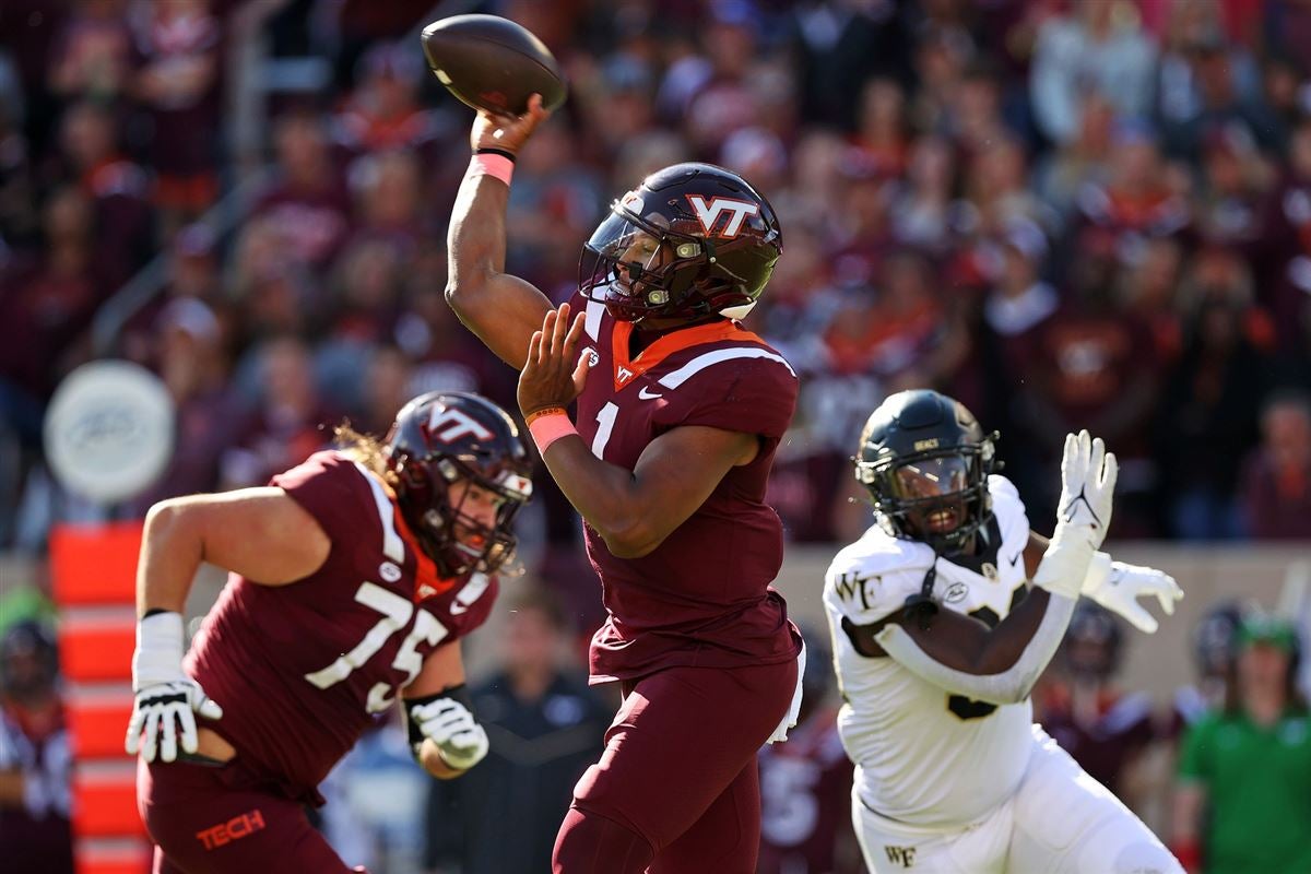 PFF Review: Elite grades given on offense as Virginia Tech cruises past ...