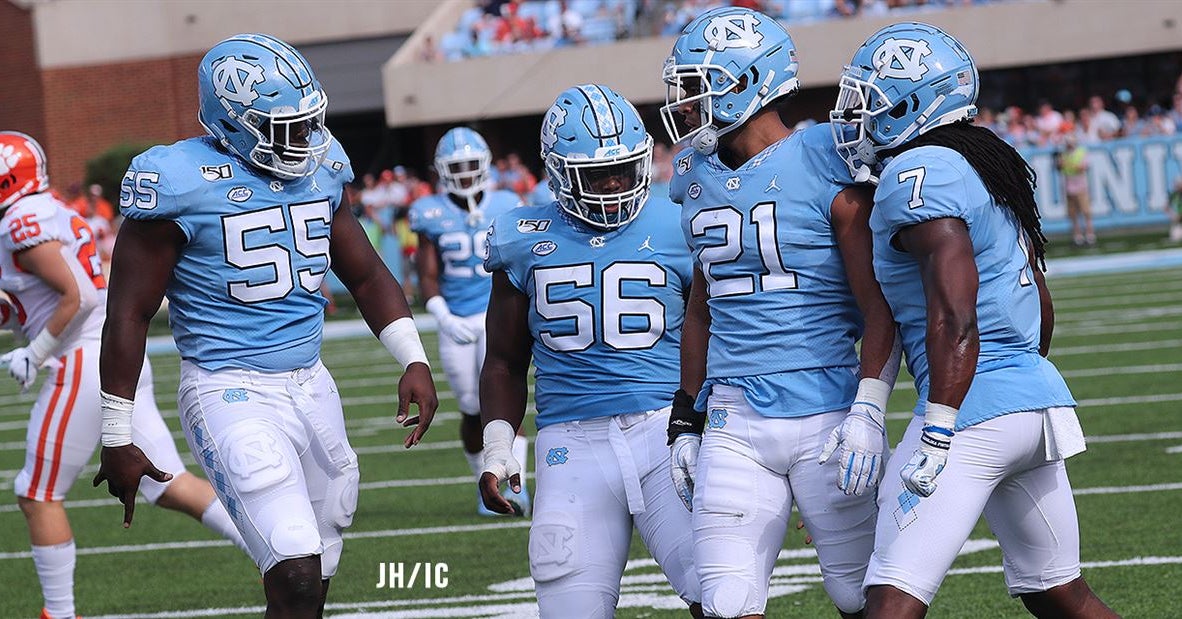 UNC Snap Counts vs. Clemson