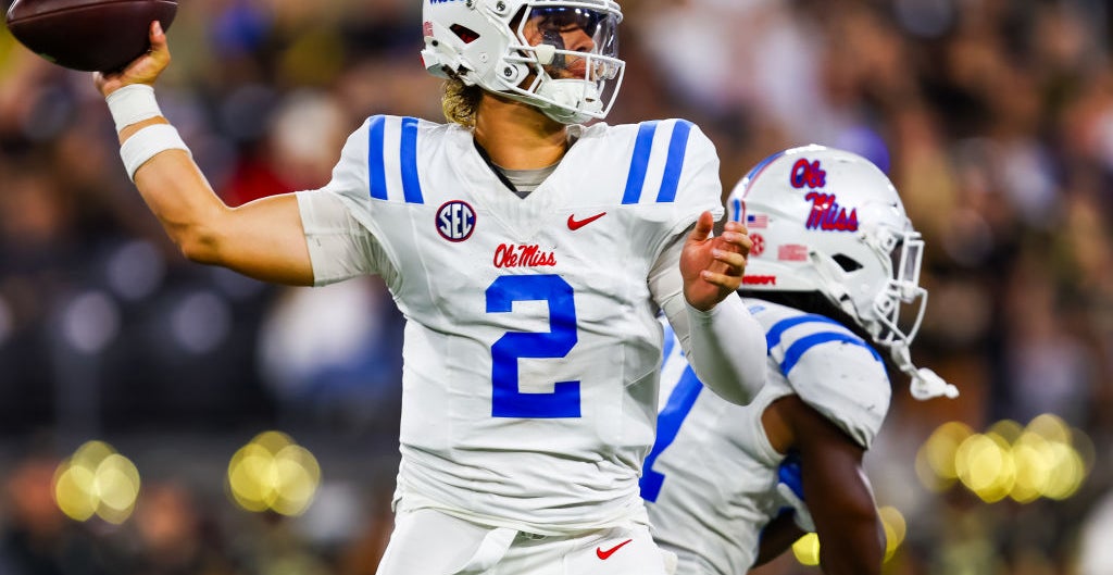 Ole Miss QBJaxson Dart has been named one of 35 quarterbacks nationally ...