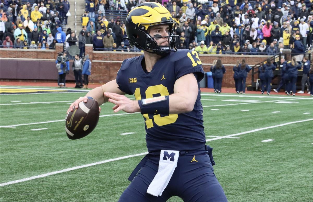 Michigan football: AJ Barner discusses Wolverines QB competition ...