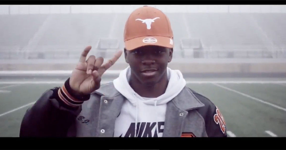 WATCH: Bryan Allen picks Texas with commitment video