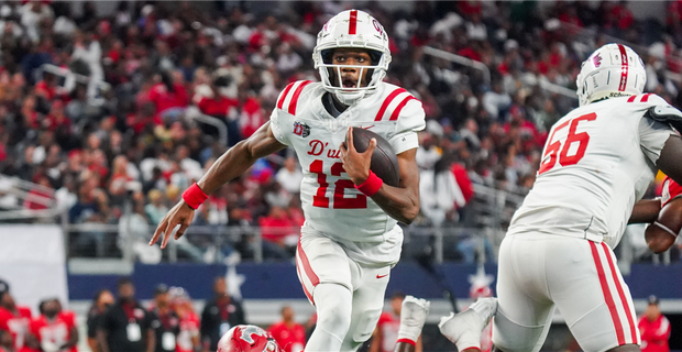 Following the Future: Five-star QB commit Keelon Russell starts season ...