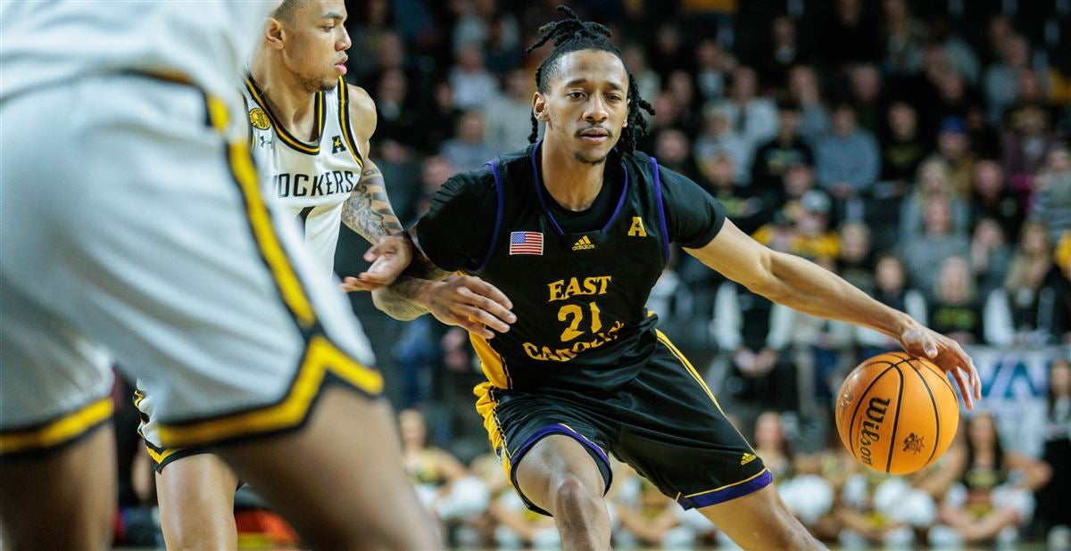 ECU guard Jaden Walker enters transfer portal
