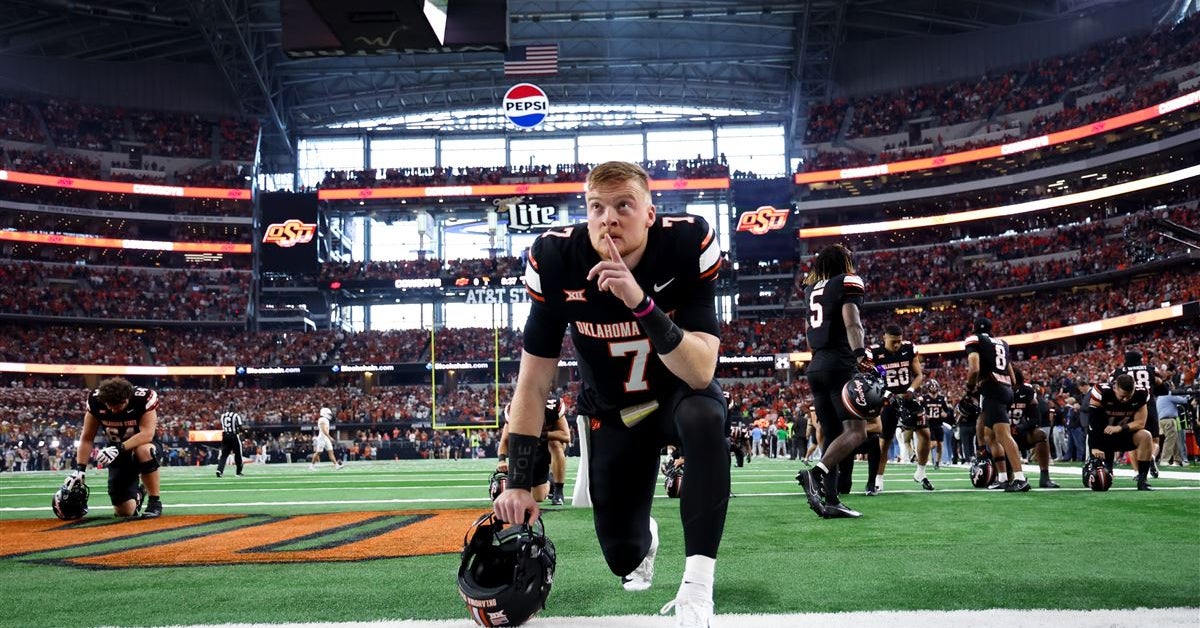 What Mike Gundy hopes Alan Bowman’s legacy at Oklahoma State will be