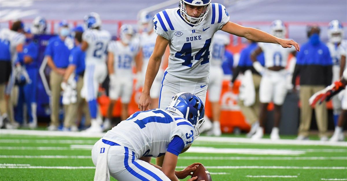 Former Duke kicker Charlie Ham commits to Georgia