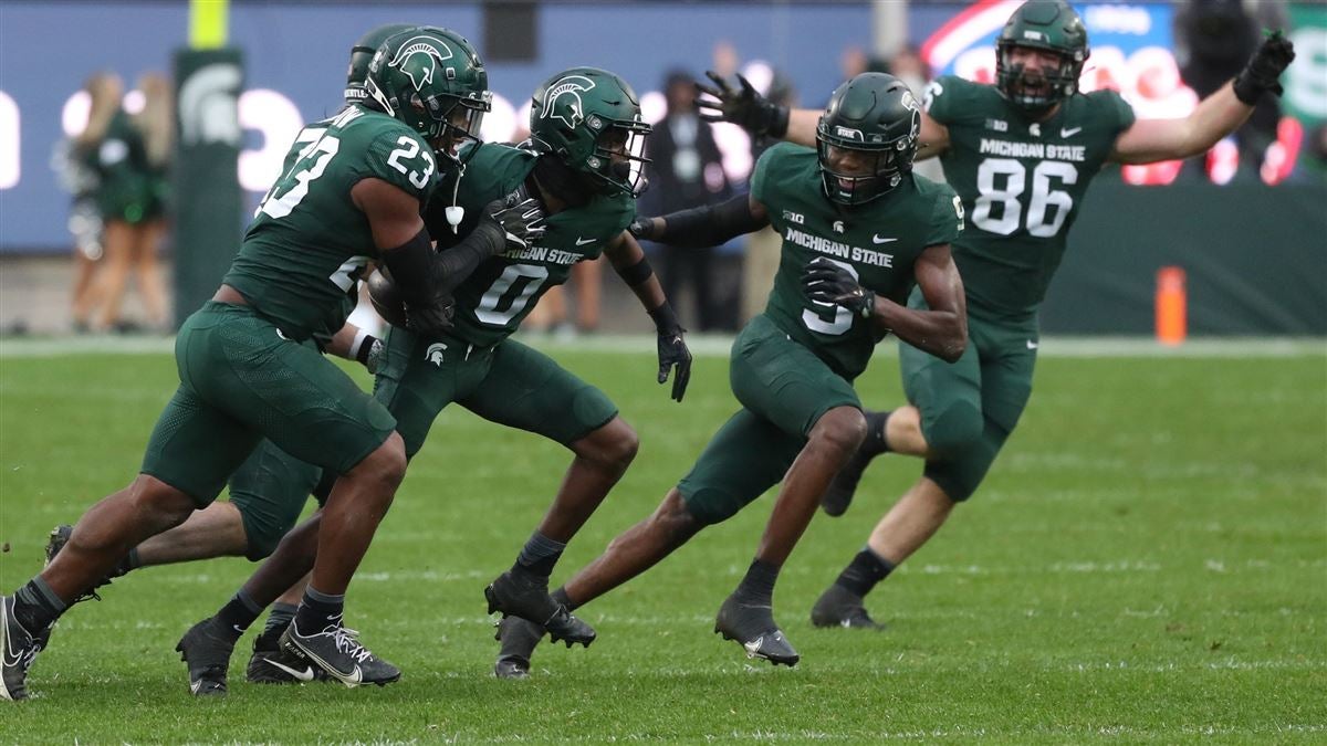 Freshman Charles Brantley puts the finishing touches on Michigan State ...
