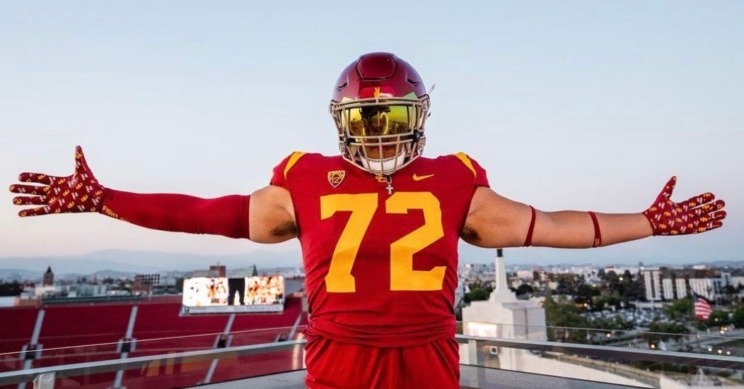 Top247 OL Isaiah Garcia raves about USC official visit