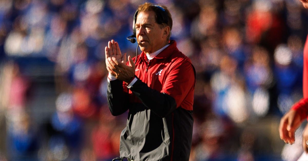 Everything Nick Saban said after Alabama's 49-21 win over Kentucky ...