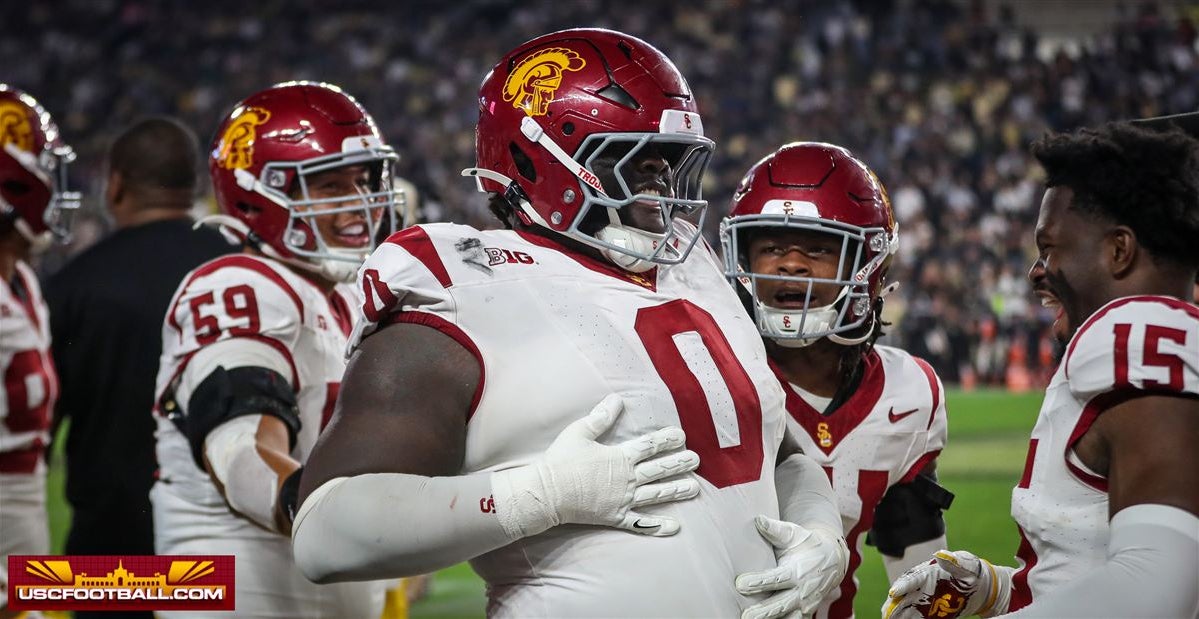 USC 360-pound DT Jamaal Jarrett's touchdown rumble inspires Trojan big men