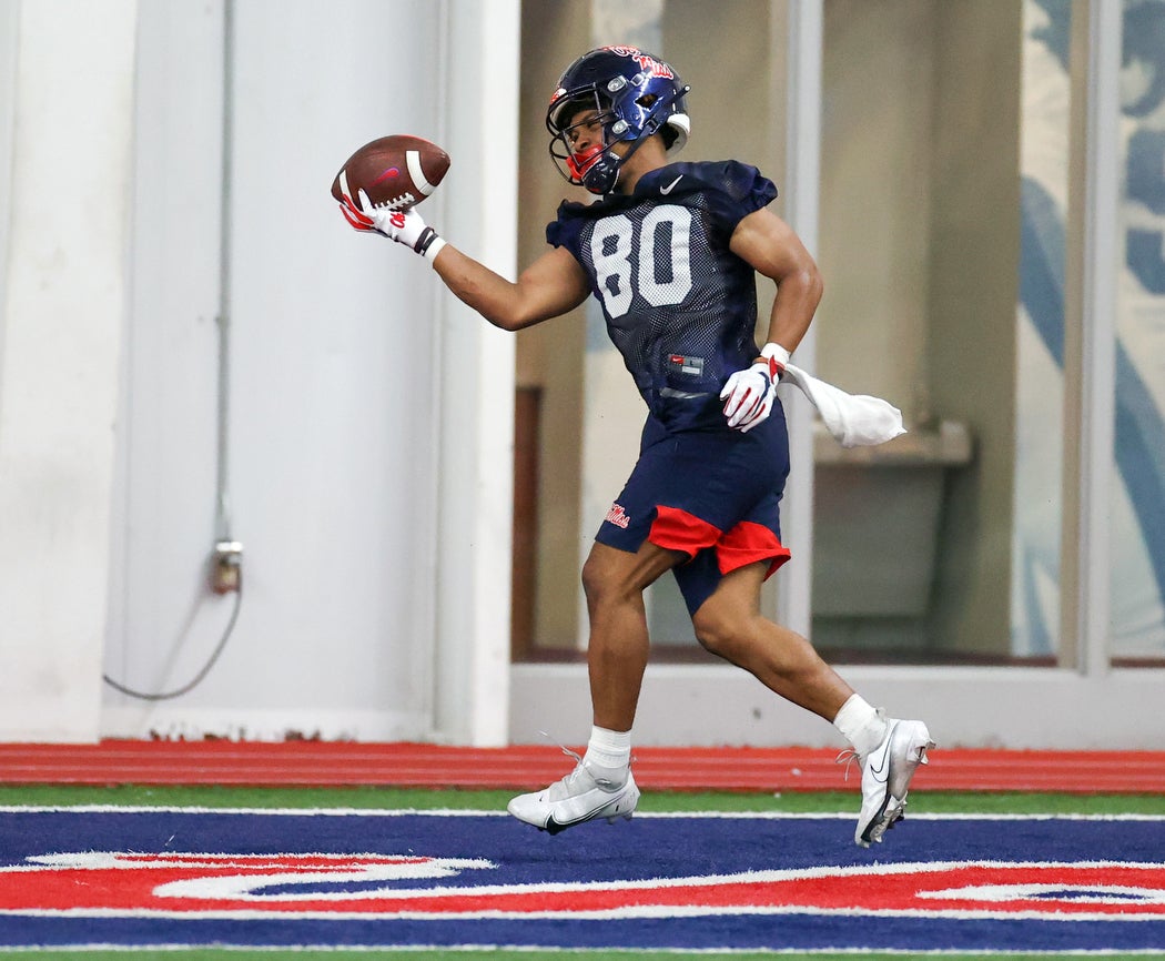 Photos: More sights and scenes from Ole Miss' first practice of spring