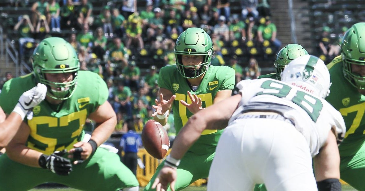 Analyzing Oregon's offensive line against Portland State