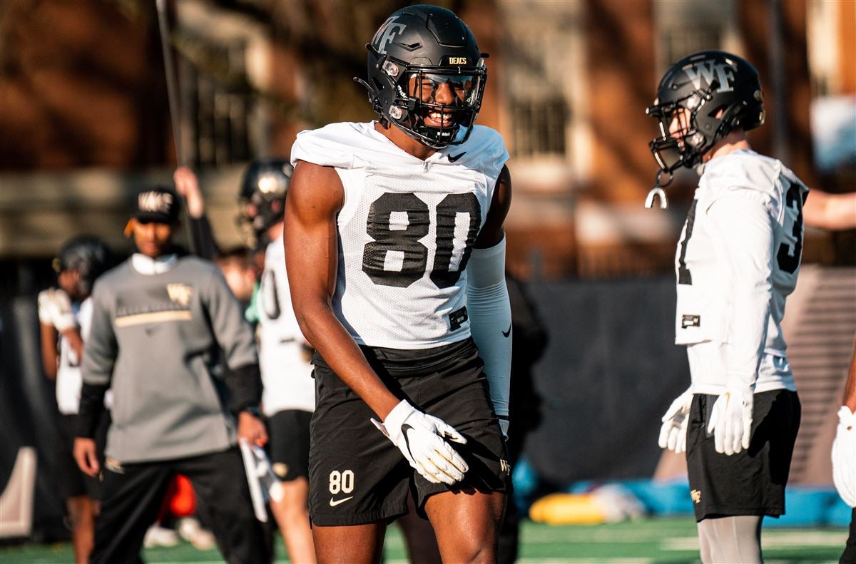 WATCH: Wake Forest WR Jahmal Banks post practice interview