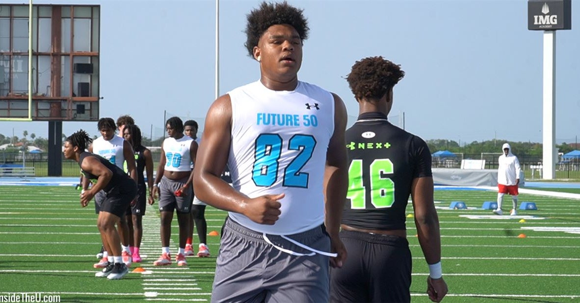 VIDEO: 2027 OL Mark Matthews at UA Next Future 50