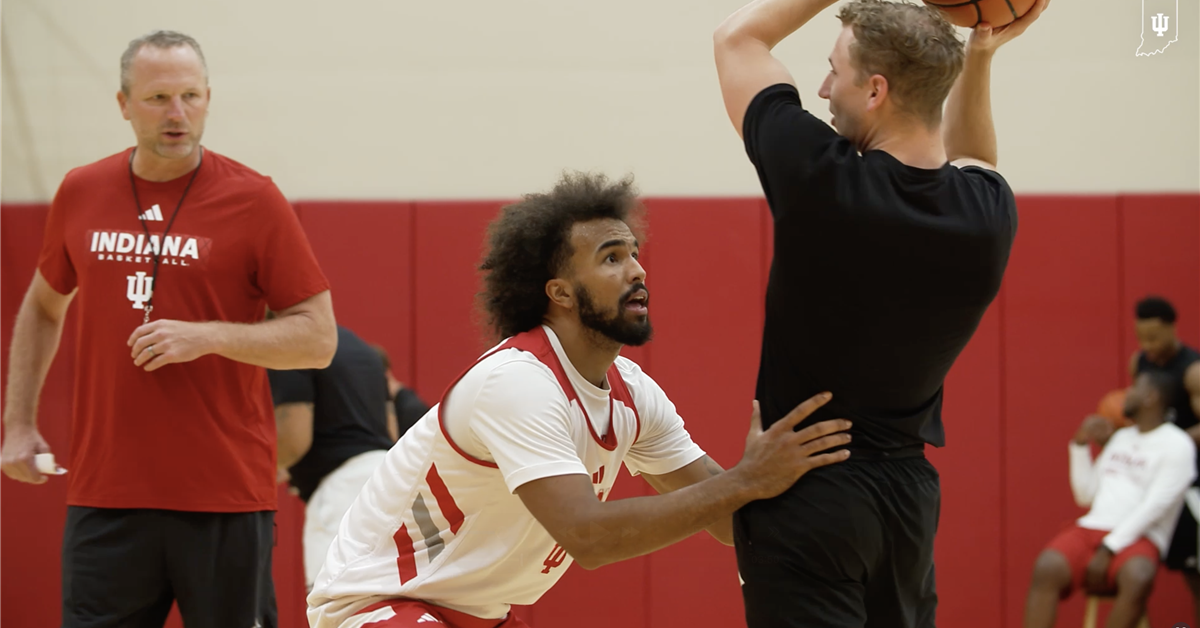 Indiana basketball practice video
