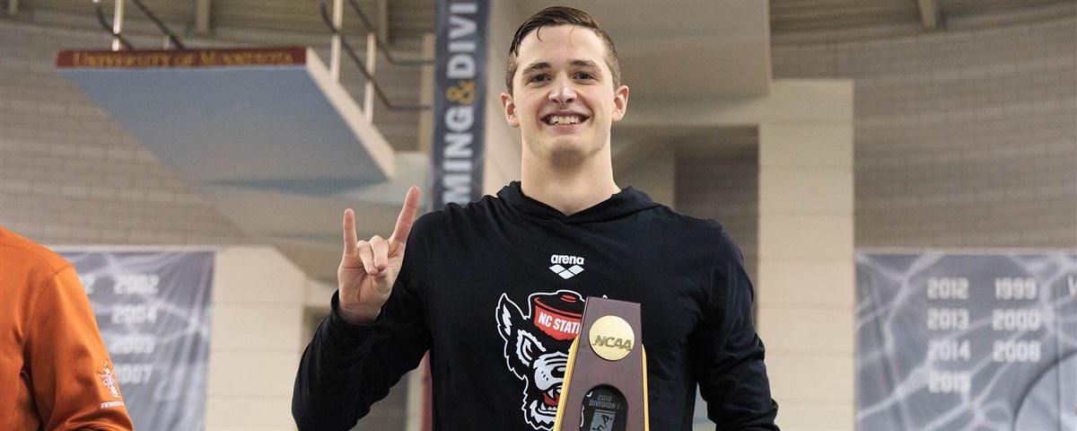 NC State's Stewart Coleman wins NCAA title in 100 backstroke