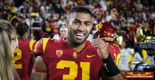 An inside look: Calen Bullock keeps USC takeaway streak alive, Tyrone ...