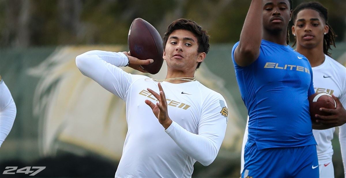 Video: Florida State QB commit AJ Duffy at Elite 11 Finals check in