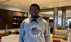 Bulldog official visit leaves good impression on 2023 OL Amari Smith