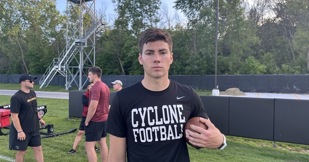 2026 high three-star QB Nathan Bernhard talks his Iowa State camp ...