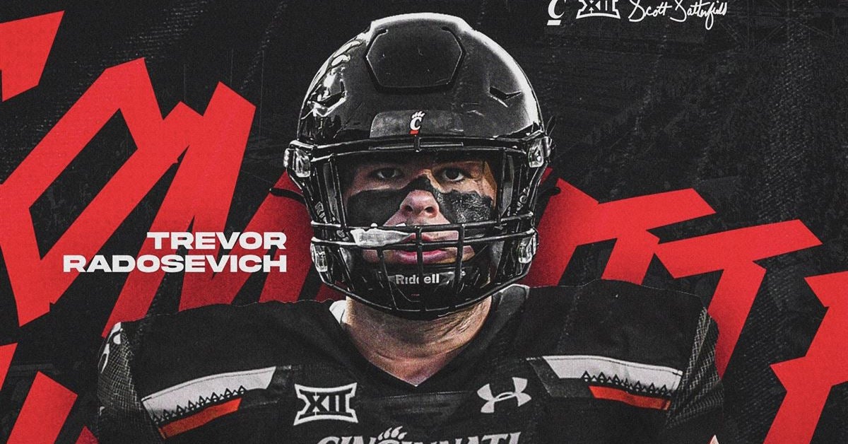 Penn OL transfer Trevor Radosevich commits to Cincinnati