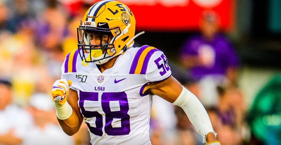 Jared Small living the dream at LSU