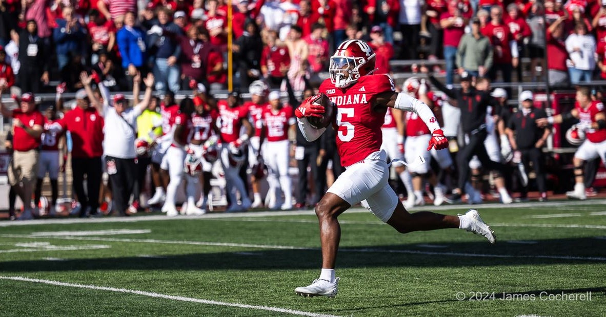 Indiana CB D'Angelo Ponds named Big Ten Defensive Player of the Week