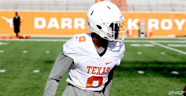 Davante Davis making things happen early in fall camp for Texas