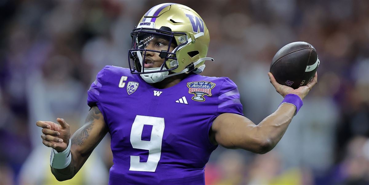 Michigan DC Jesse Minter compliments Washington QB Michael Penix Jr ...