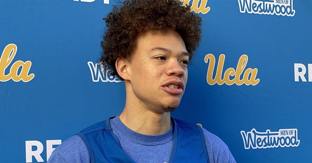 UCLA guard Trent Perry talks about starting fast, growing as a leader