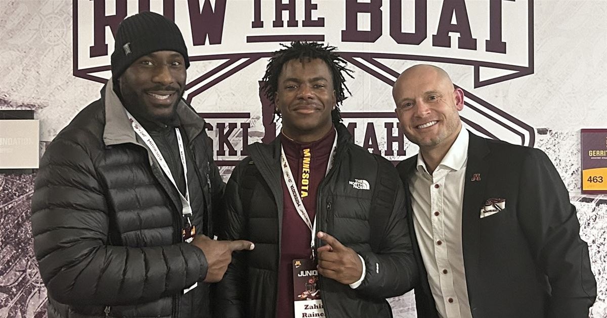 Minnesota at the top of the list for 2024 Virginia safety Zahir Rainer