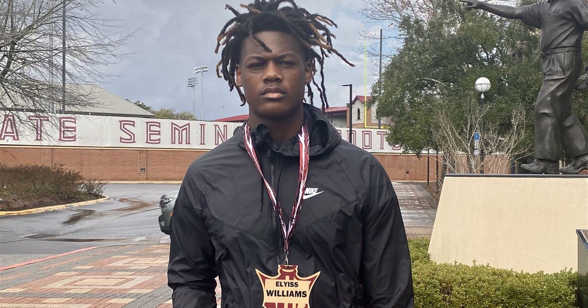 2025 standout two-way player Elyiss Williams spends Sunday at FSU, has ...
