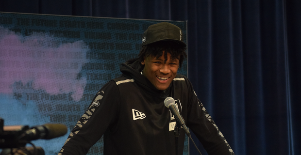 NFL Combine: Tee Higgins opens up about mother's difficult past