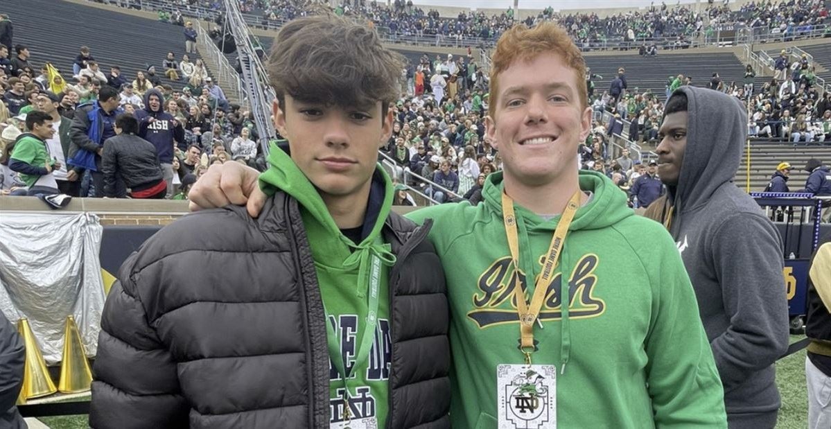 Big-Time 2026 WR Brody Keefe Talks Notre Dame