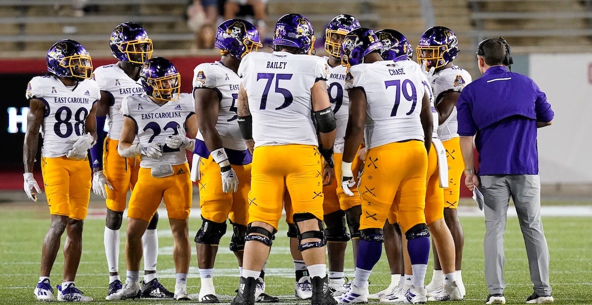 ECU's snap counts from the Houston game