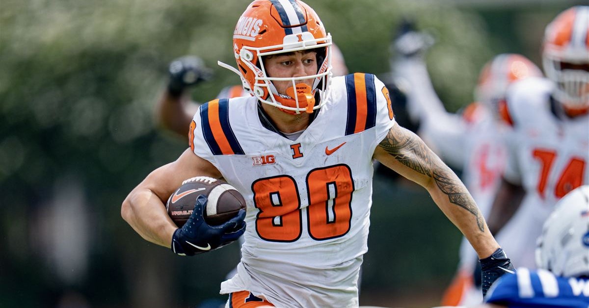'It's just his time': Behind the path to Illini WR Hank Beatty's senior ...
